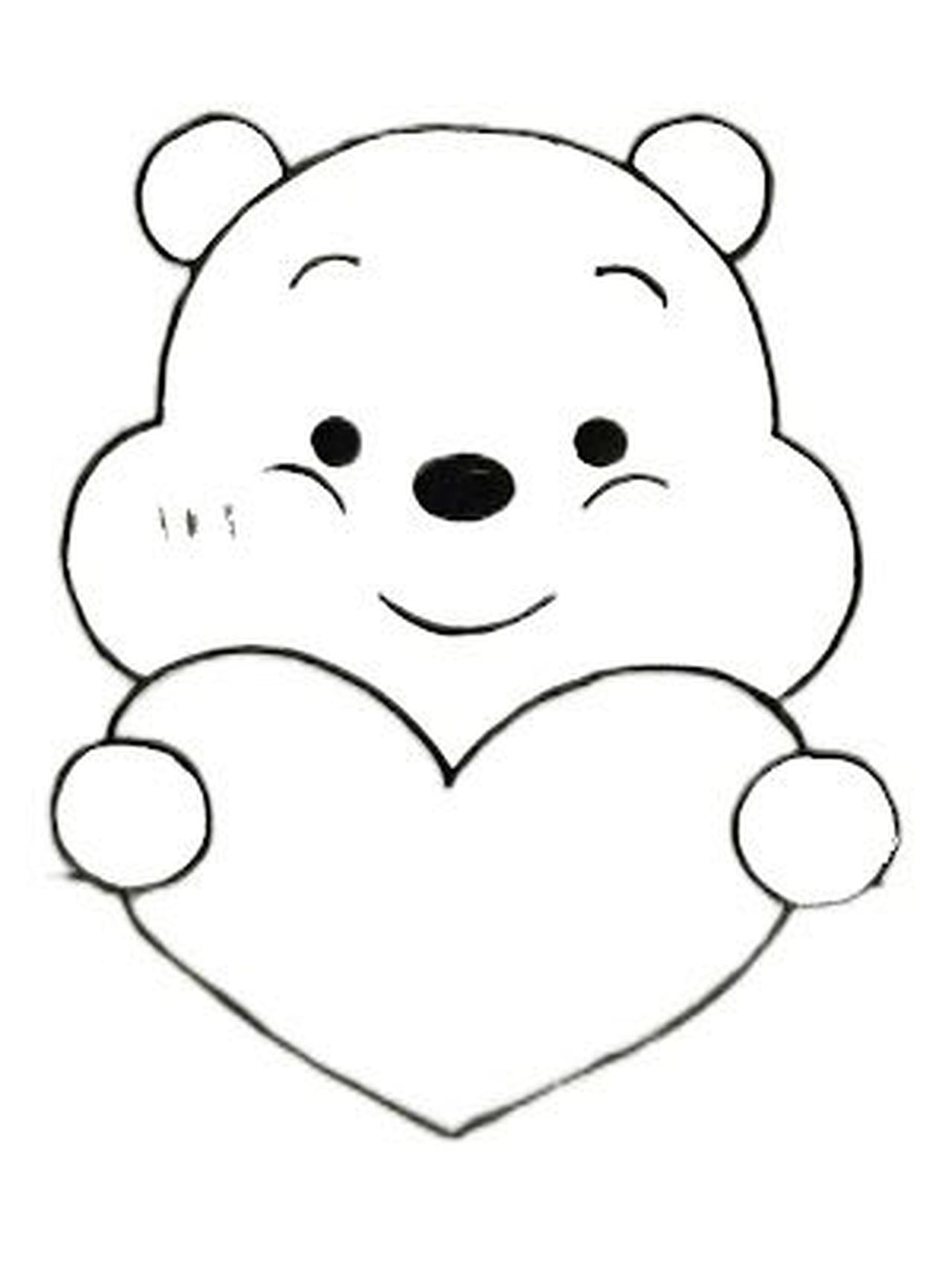 Dibujos de Winnie the Pooh para colorear: 7 plantillas bonitas para ...