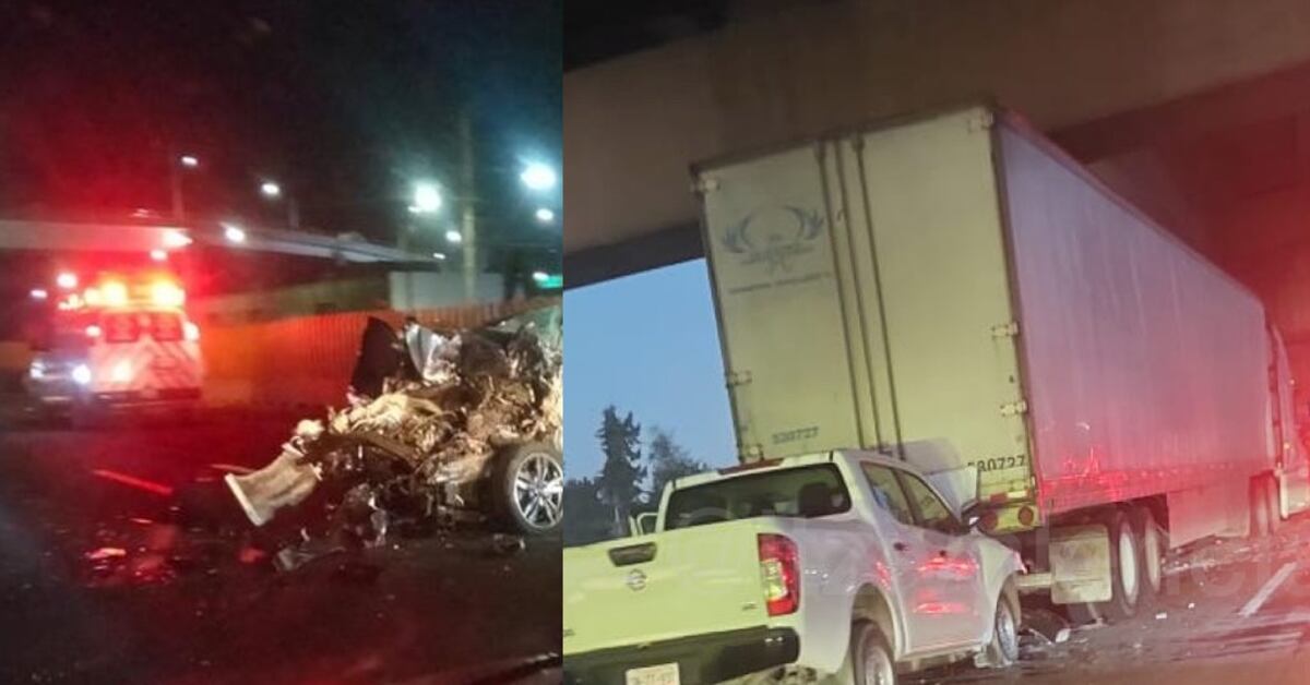 ¿Qué pasó en la autopista México-Puebla? Reportan choque con volcadura; cierran circulación en ...