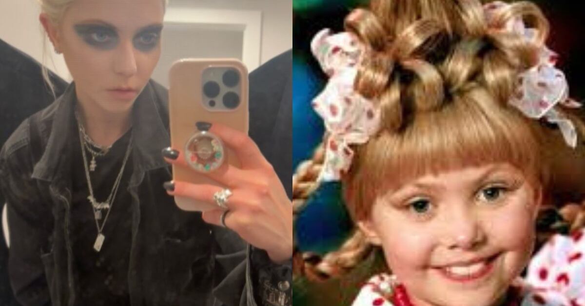 ¿recuerdas A Cindy Lou De El Grinch Taylor Momsen Creció Y La Adorable