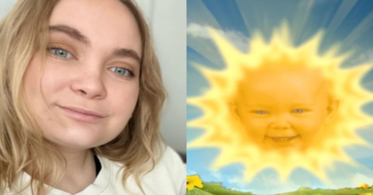 La actriz detrás del bebé sol de Los Teletubbies ya es mamá