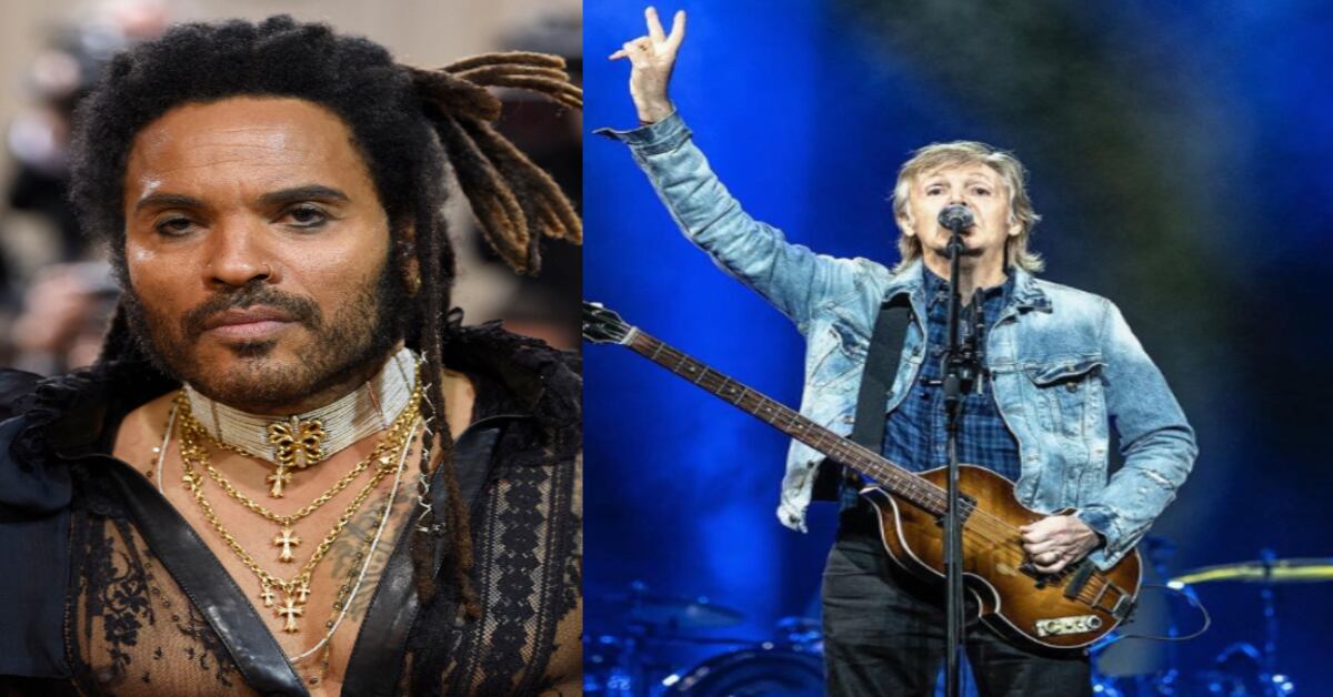 Lenny Kravitz en el concierto de Paul McCartney en México enloqueció a ...