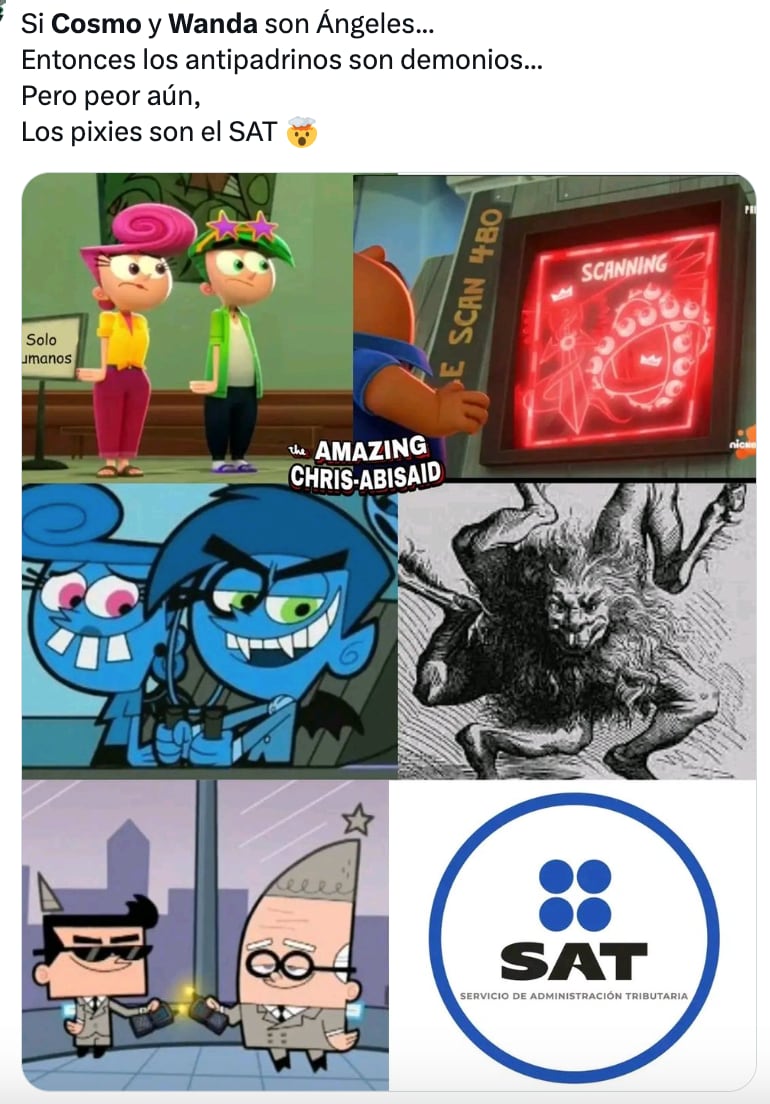 Los Memes De La Verdadera Forma De Cosmo Y Wanda De Los Padrinos