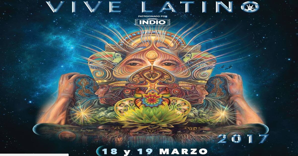 Así quedó el cartel del Vive Latino 2017