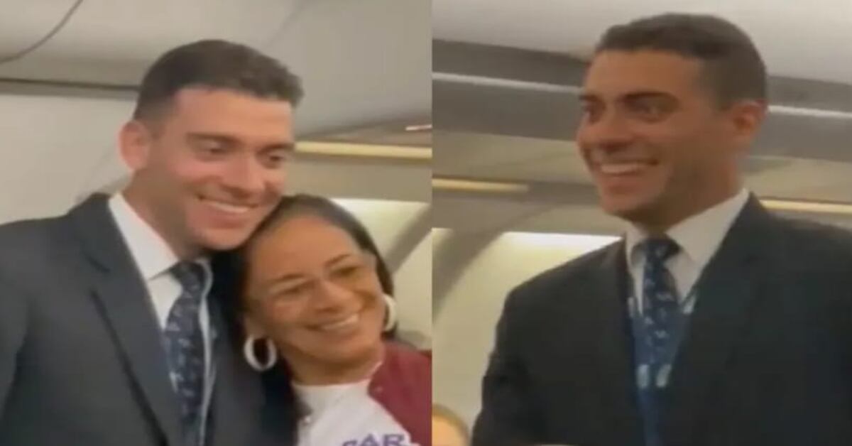 Esto pasó cuando el sobrecargo más guapo del mundo se encontró en un ...