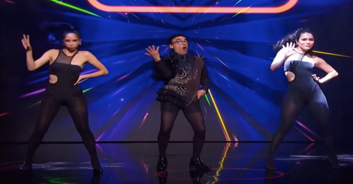 VIDEO: Adal Ramones en medias y plumas lo dio todo en Juego de Voces ...